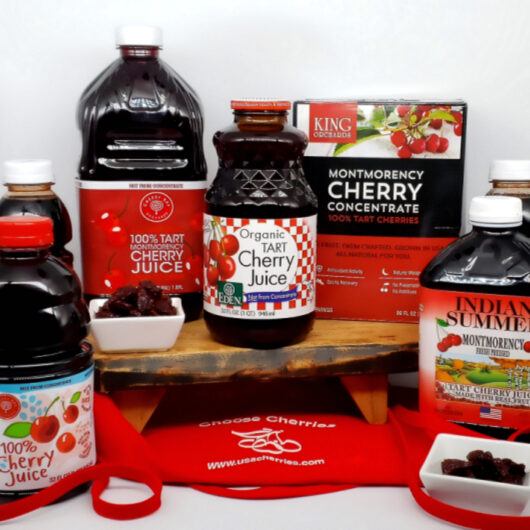 Delicious Cherry Chia Recovery Drink