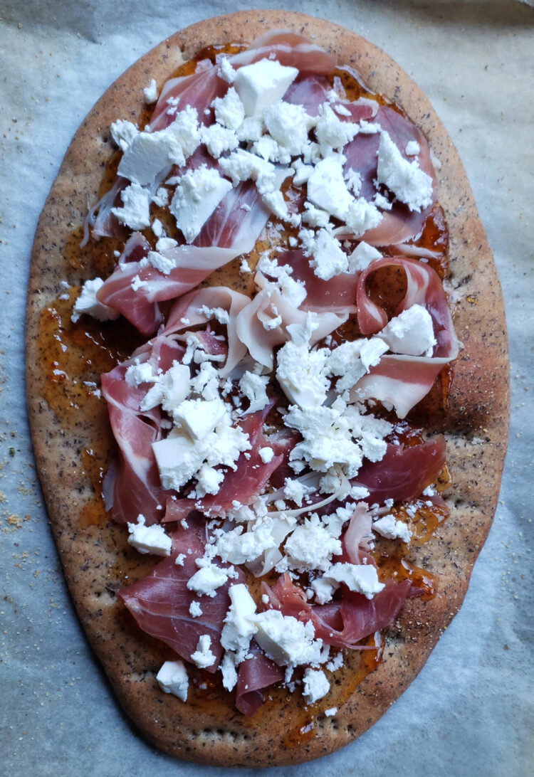 Easy 7-ingredient Rustic Buckwheat Flatbread
