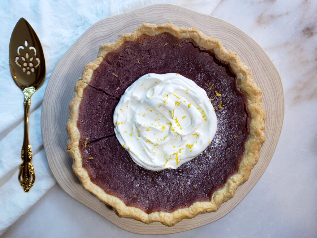 Stunning 8-Ingredient Purple Sweet Potato Pie