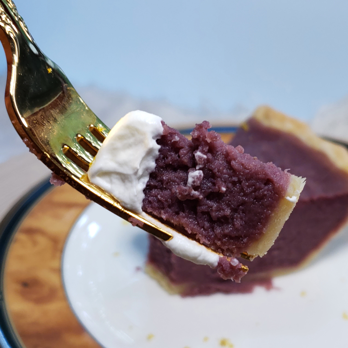 Stunning 8-Ingredient Purple Sweet Potato Pie