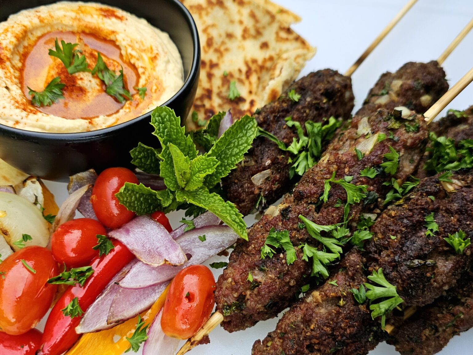 Irresistible 30-Minute Lebanese Kafta with 7 Must-Try Sides